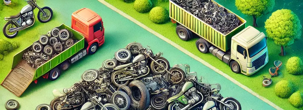 Motorbike Wreckers: How to Recycle and Reuse Old Bikes Efficiently ...